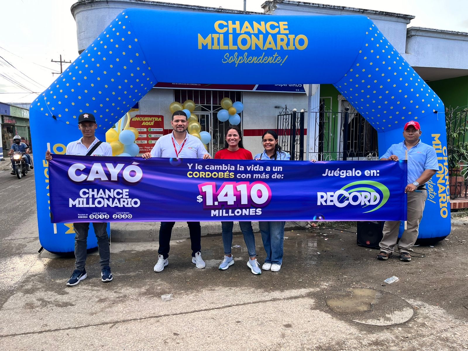 ¡Nuevo millonario en Córdoba! Premio mayor de Chance Millonario de $1. ...